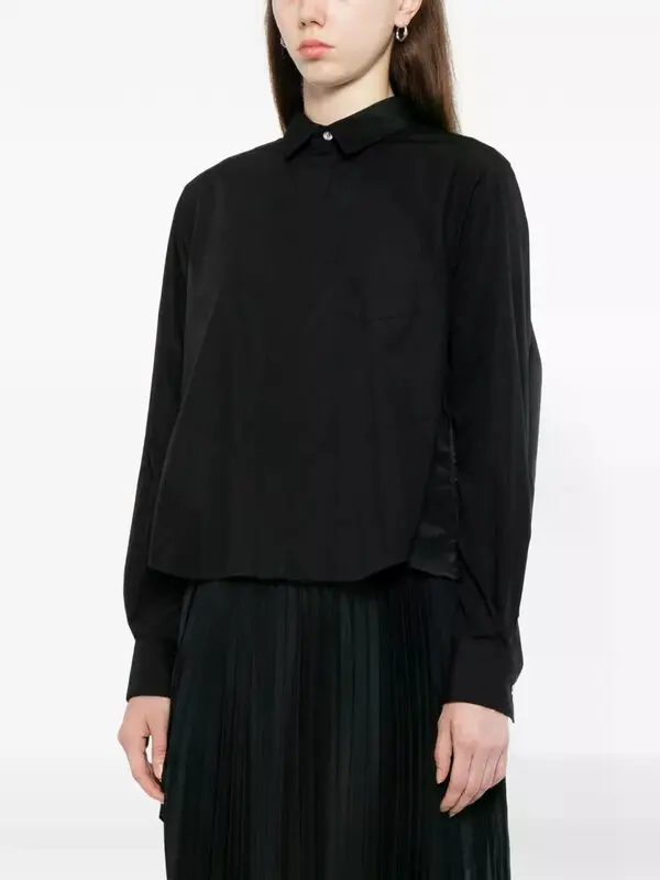 Sacai Button-up Twill Shirt