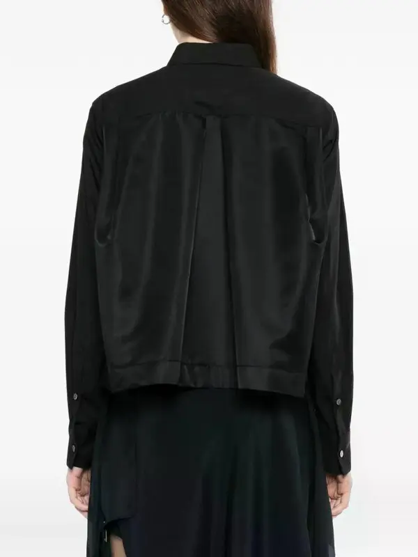 Sacai Button-up Twill Shirt
