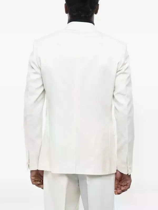 Givenchy Double-breasted Peak-lapel Blazer - Neutrals