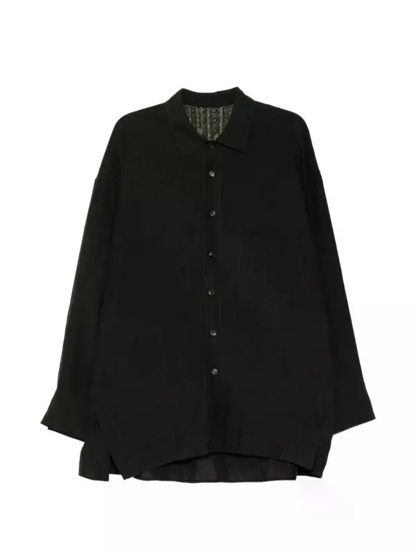 ZIGGY CHEN Button-up Shirt - Black
