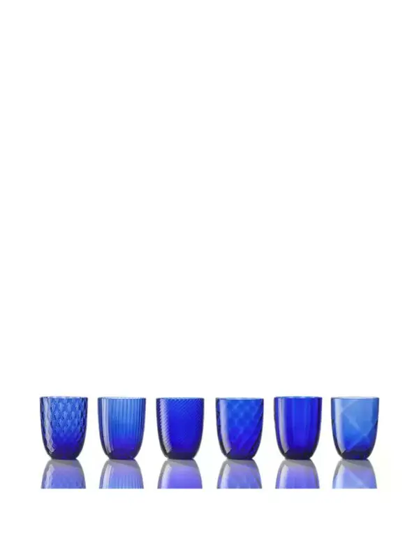 NASONMORETTI Idra Textured Glasses - Blue