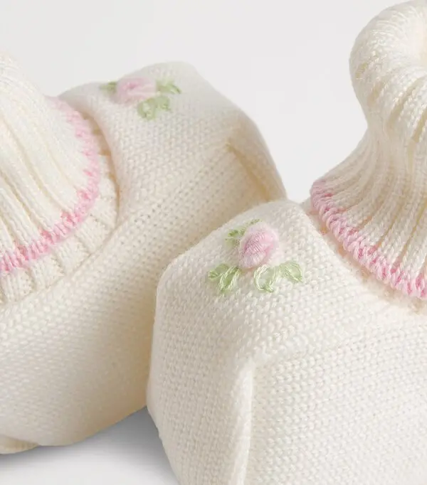 BIMBALO Wool Embroidered Booties