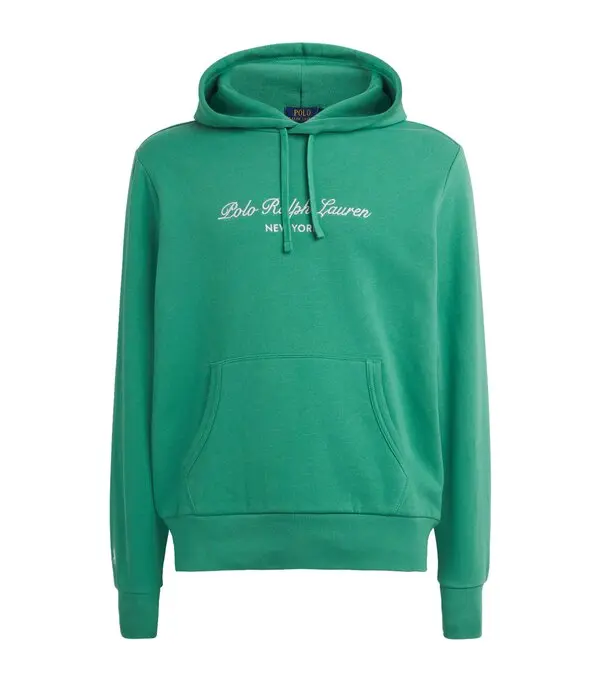Polo Ralph Lauren Embroidered Logo Hoodie - Green