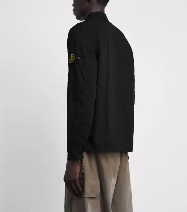 Stone Island Stretch-cotton Compass Overshirt