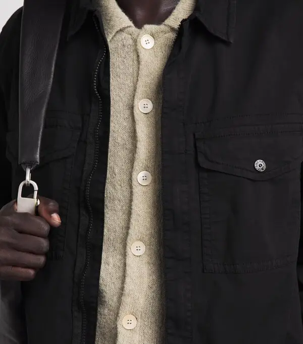 Stone Island Stretch-cotton Compass Overshirt