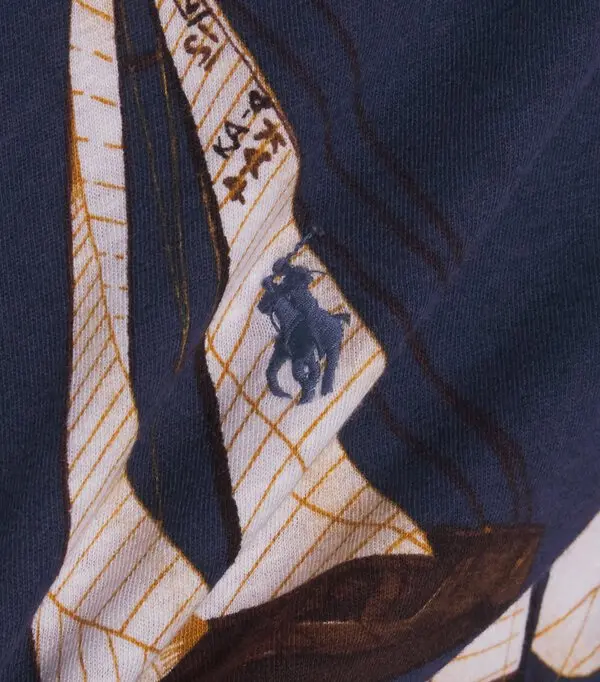 Polo Ralph Lauren Linen-cotton Sailboat Polo Shirt
