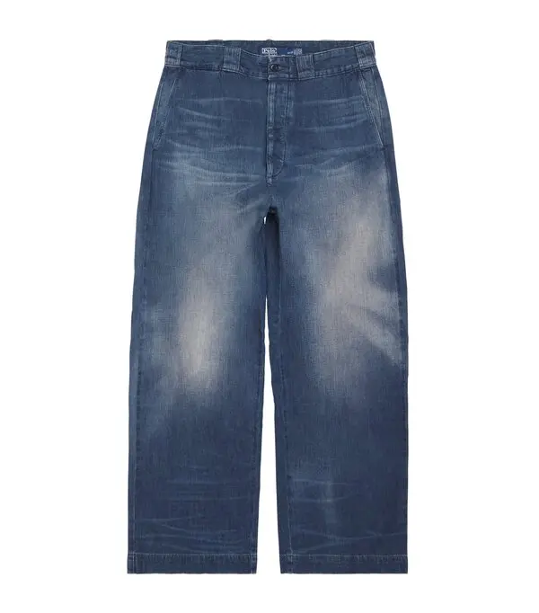 Polo Ralph Lauren Wide-leg Jeans - Blue