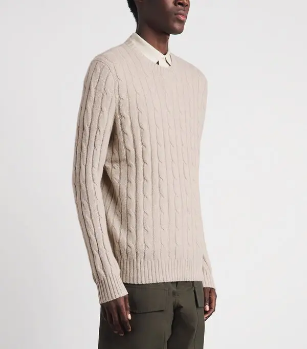 Polo Ralph Lauren Cashmere Cable-knit Sweater
