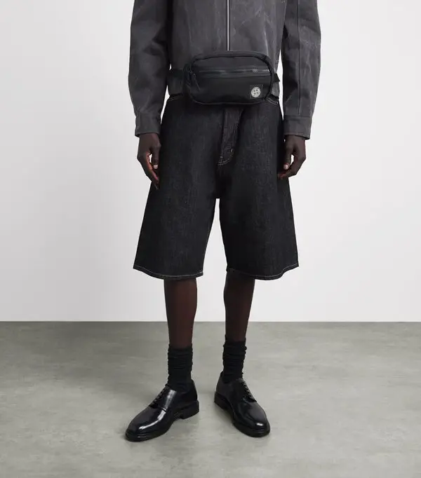Stone Island Logo Patch Belt Bag