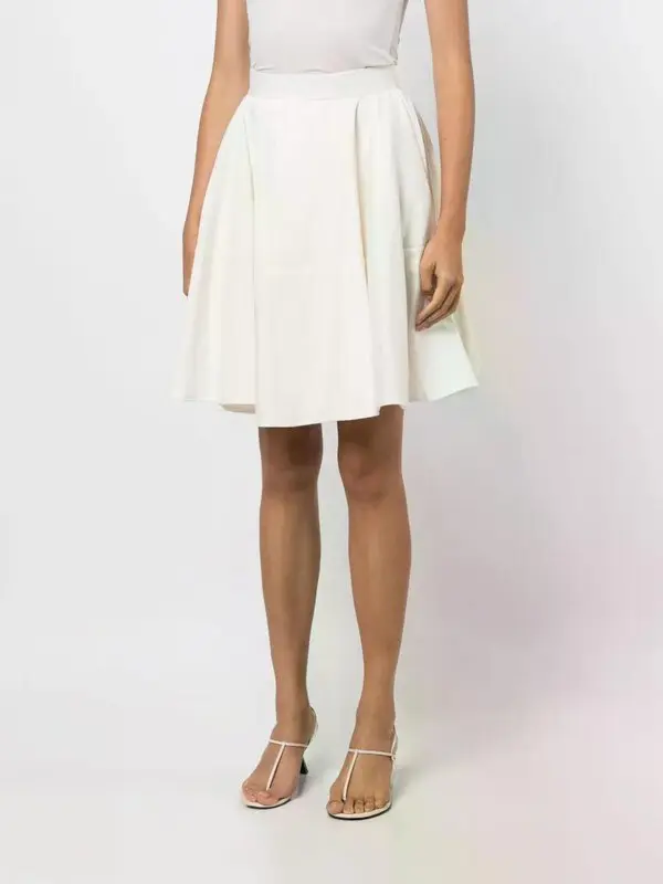 Palmer//harding Flared High-waisted Skirt