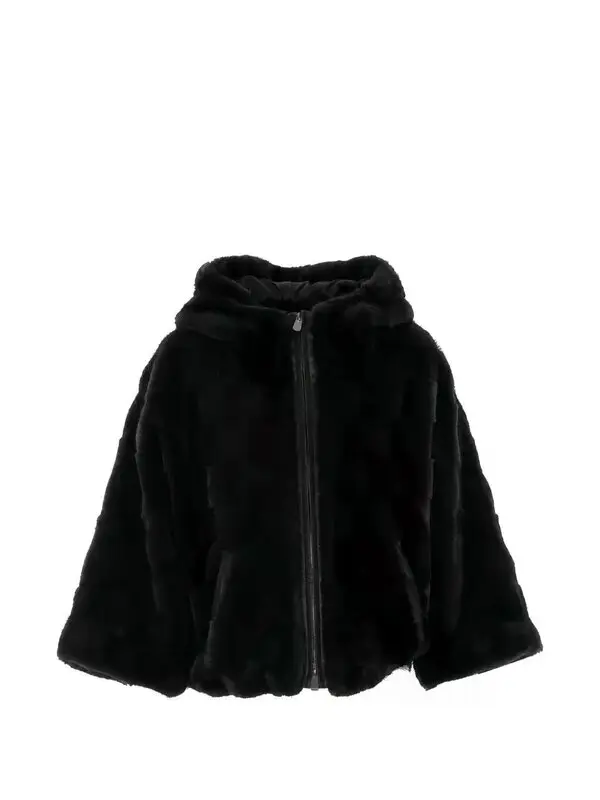 Pinko Cadetia Faux-fur Jacket - Black