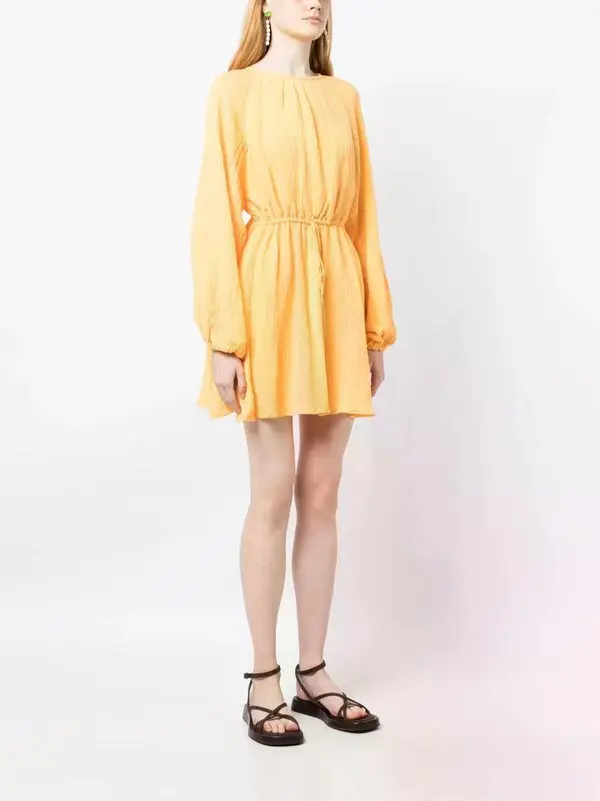 Faithfull The Brand Constance Open-back Minidress
