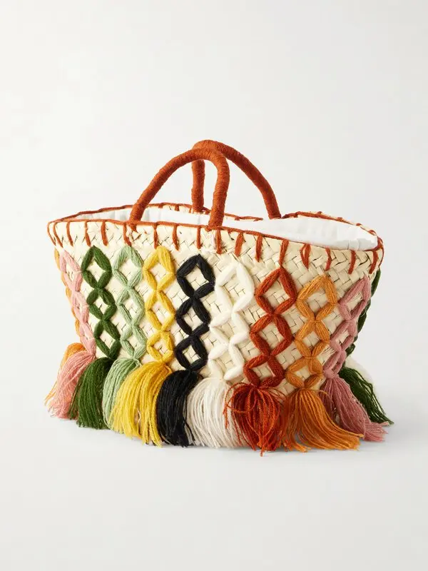 CAP D’ANTIBES Panier Raffia Tote