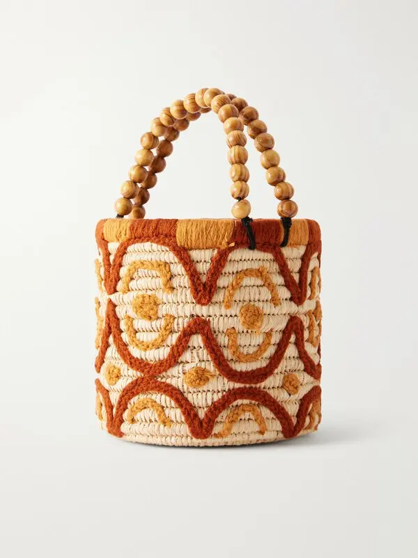 CAP D’ANTIBES Panier Raffia Tote