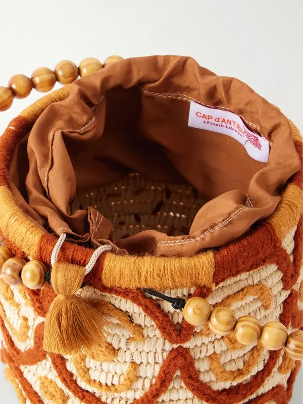 CAP D’ANTIBES Panier Raffia Tote