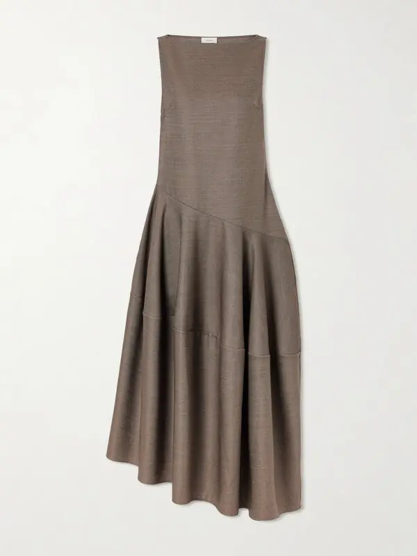 RUOHAN Mirel Wool Maxi Dress - Brown