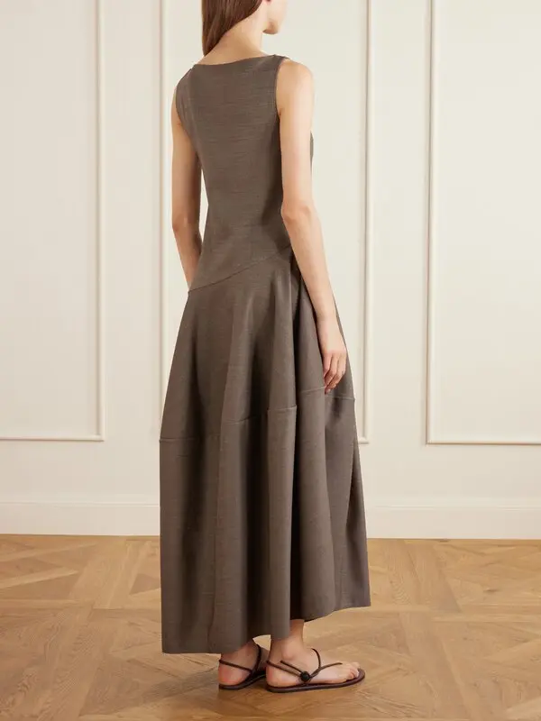 RUOHAN Mirel Wool Maxi Dress