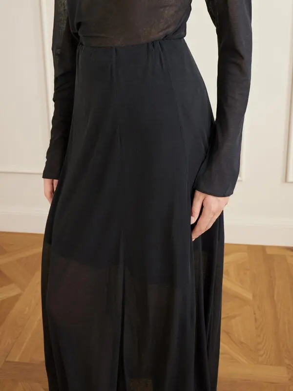 RUOHAN Cocoon Cotton-voile Maxi Skirt
