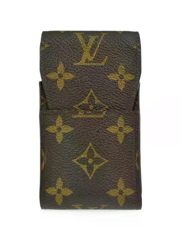 LOUIS VUITTON 2008 Monogram Cigarette Case - Brown
