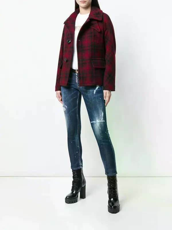 Dsquared2 Distressed Skinny Jeans