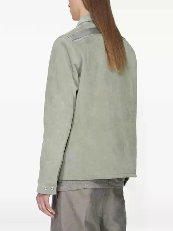 Rick Owens Suede Zip-up Jacket