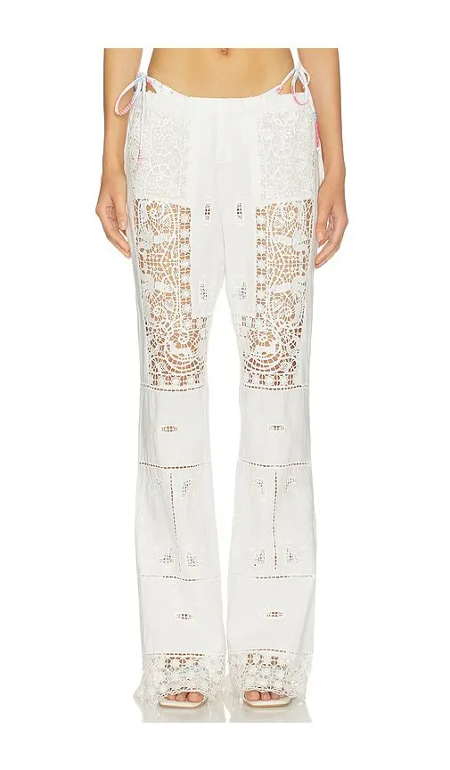 LoveShackFancy Lilo Pant In . Also - White