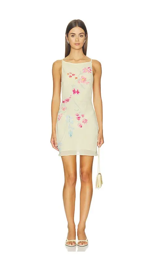 LOVERS AND FRIENDS Ellison Mini Dress In . Also - Yellow