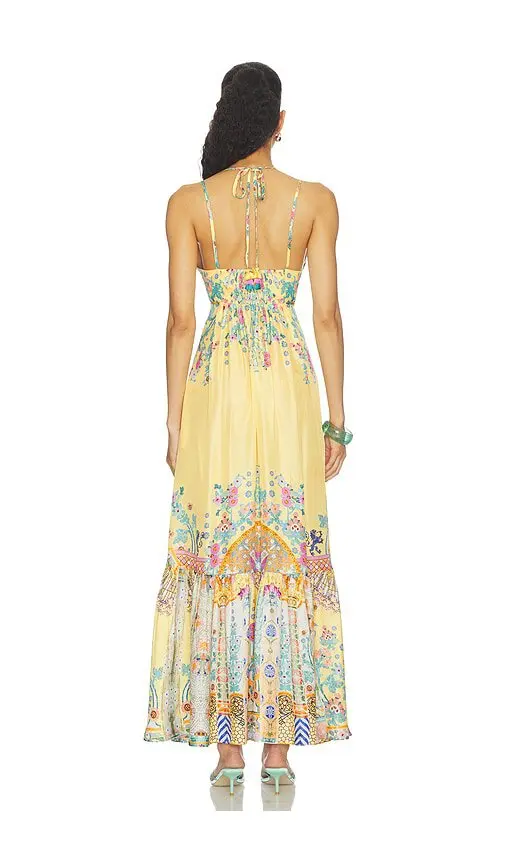 Camilla Tiered Dress With Hardware In . Also