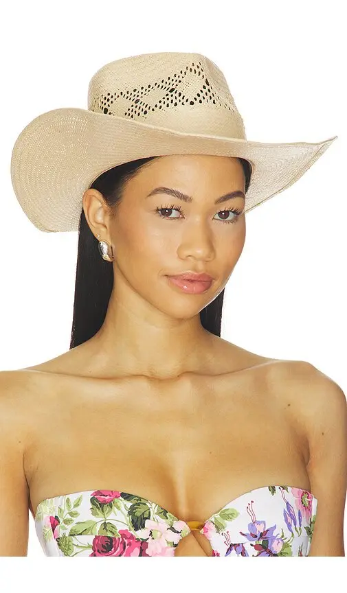 Gigi Pip Cassidy Cowboy Hat - Neutral