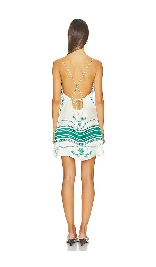 YELLOW THE LABEL Odette Silk Dress In . Also