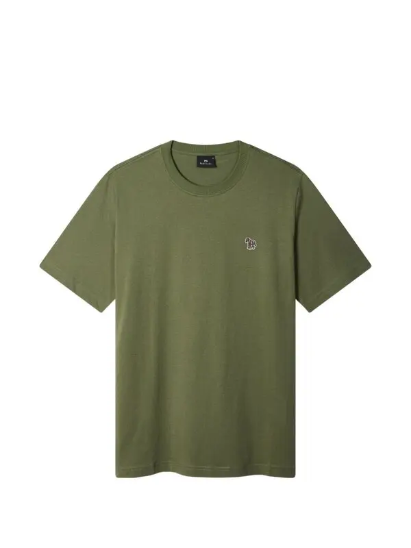 Paul Smith Zebra Logo Cotton T-shirt - Green
