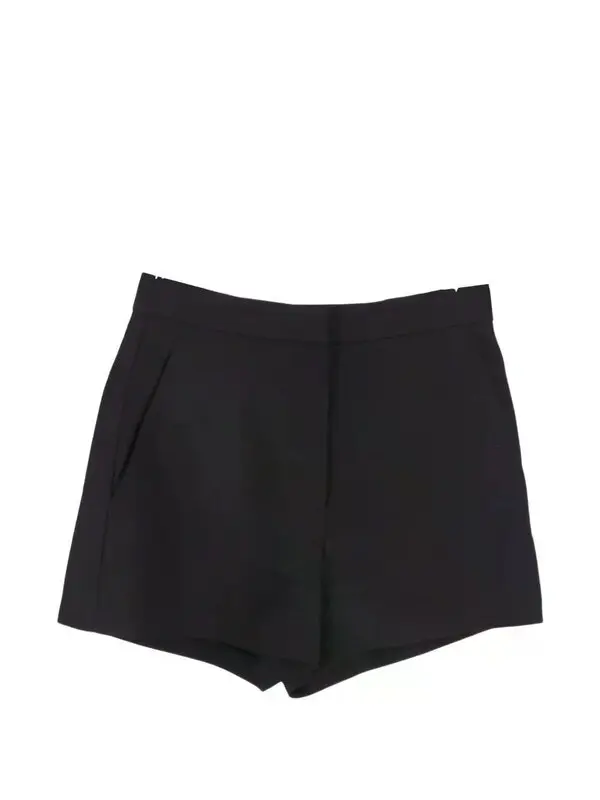 Valentino Garavani Tailored Pleated Shorts - Black