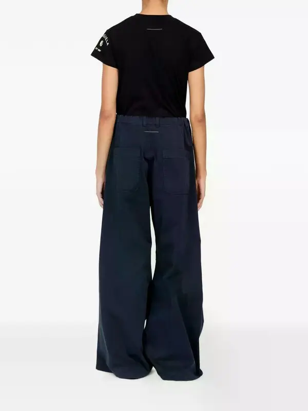 MAISON MARGIELA Drawstring-waist Pleated Pants