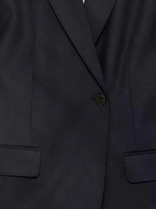 ALYSI Single-breasted Notched-lapels Blazer