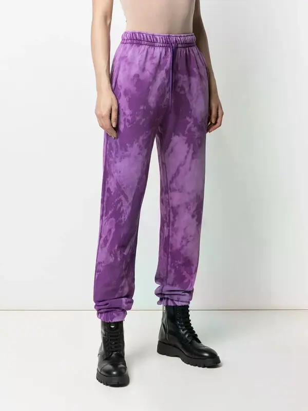 IRENEISGOOD Tie-dye Print Track Pants