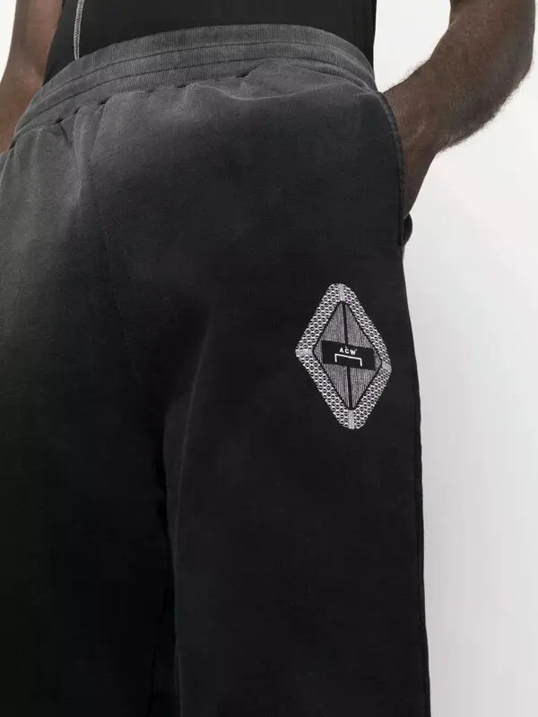 A-COLD-WALL* Logo-print Gradient-effect Track Pants