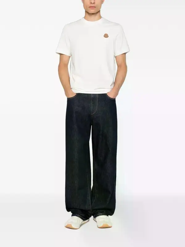 Moncler Logo-patch T-shirt