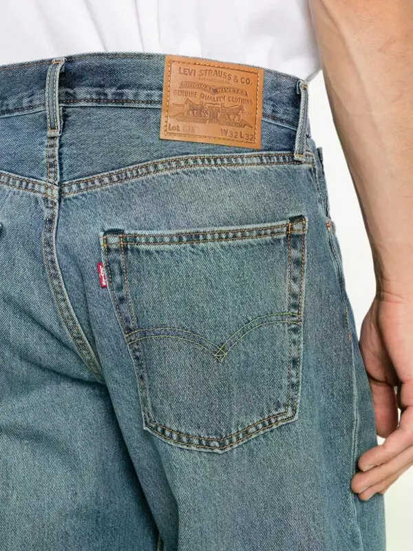 LEVI'S Faded Straight-leg Jeans