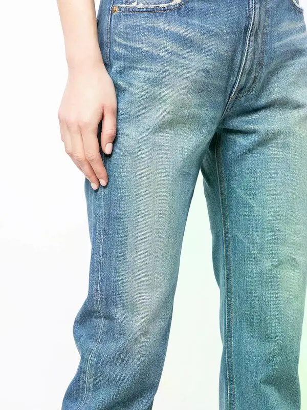 TU ES MON TRESOR Labradorite Straight-leg Jeans
