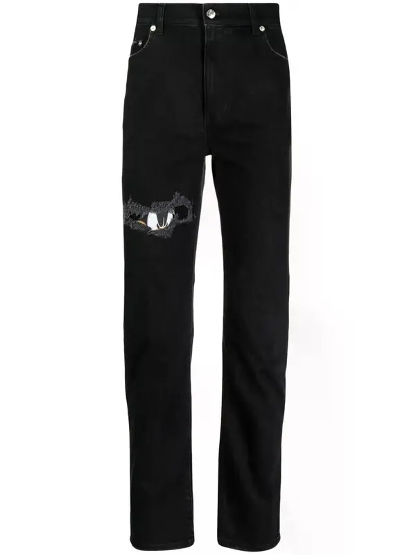 Iceberg X Looney Tunes Straight-leg Jeans - Black