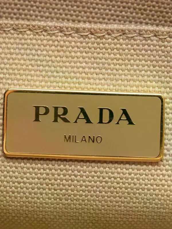 Prada 2000-2016 Small Canvas Canapa Logo Satchel