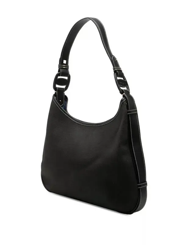 FERRAGAMO 2021 Canvas And Leather Shoulder Bag