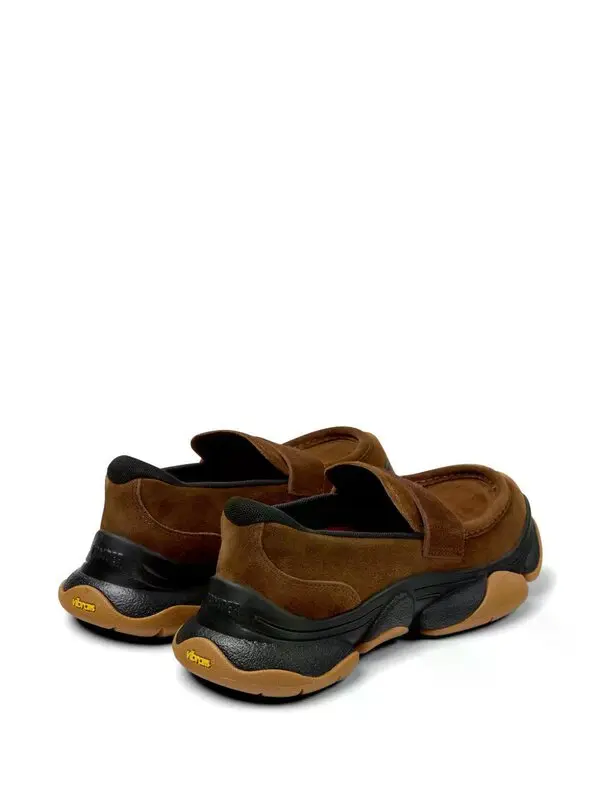 Camper Karst Suede Loafers - Brown