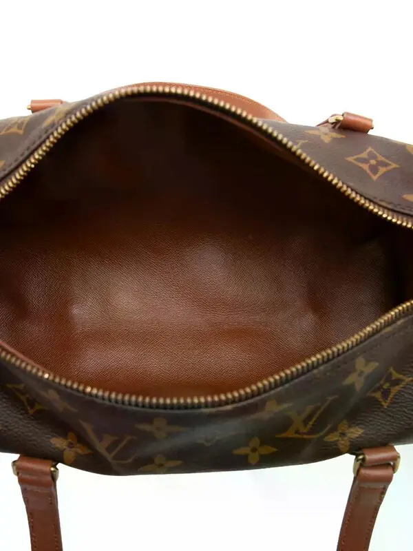 LOUIS VUITTON 1991 Monogram Papillon 30 Handbag - Brown