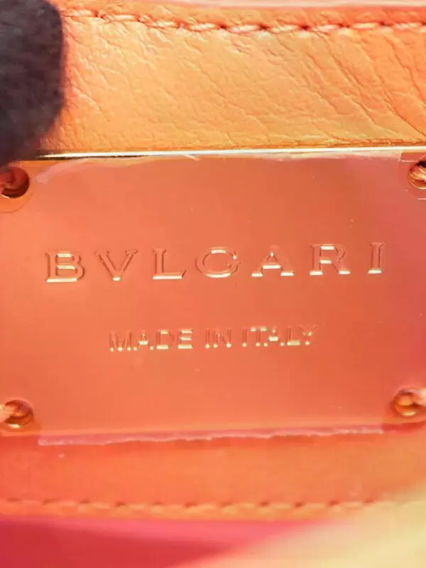 BVLGARI 2010-2026 Mini Leather Serpenti Cabochon Satchel