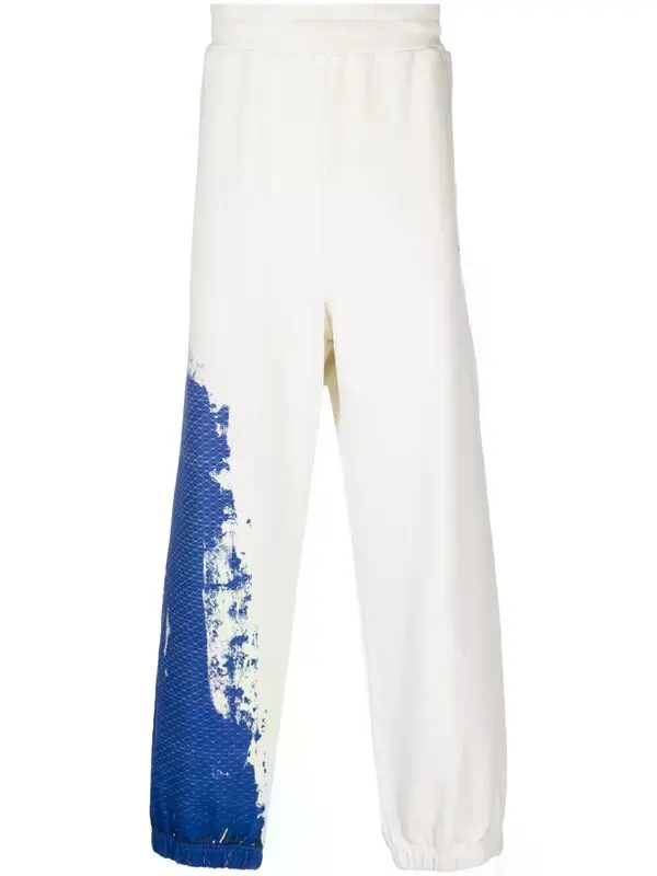 A-COLD-WALL* Brush Stroke-print Track Pants - Neutrals