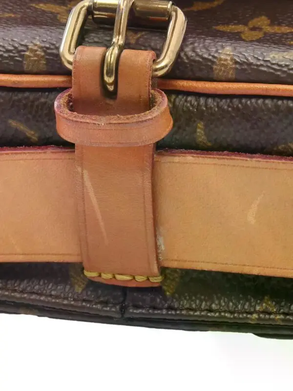 LOUIS VUITTON 1990 Monogram Cartouchiere Pm Crossbody Bag - Brown