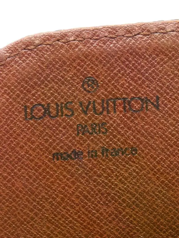 LOUIS VUITTON 1990 Monogram Cartouchiere Pm Crossbody Bag - Brown