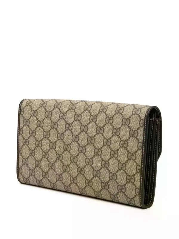Gucci 2000-2015 Gg Supreme Clutch Bag