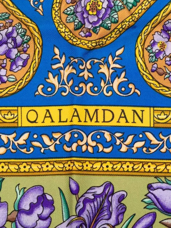Hermès 20th Century Qalamdan Silk Scarf 90 Scarves